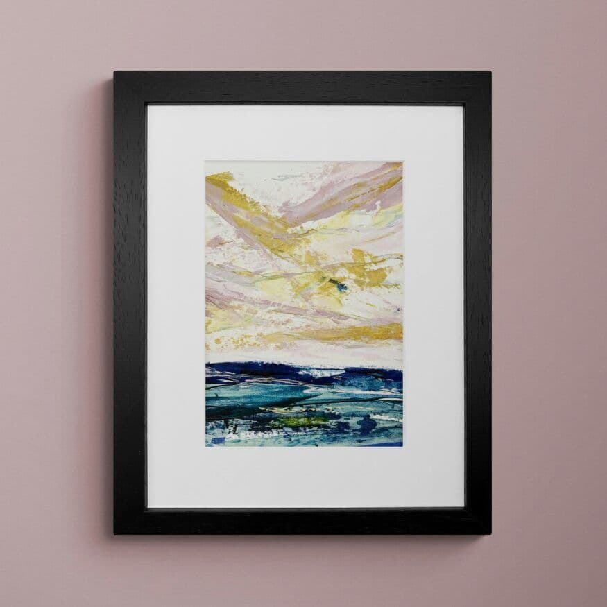 The Fading Beauty of Summer |Original Painting | Seascape | Louise Levine
