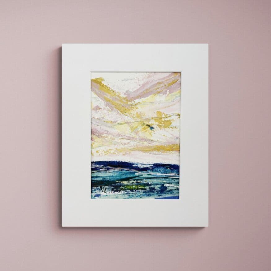 The Fading Beauty of Summer |Original Painting | Seascape | Louise Levine