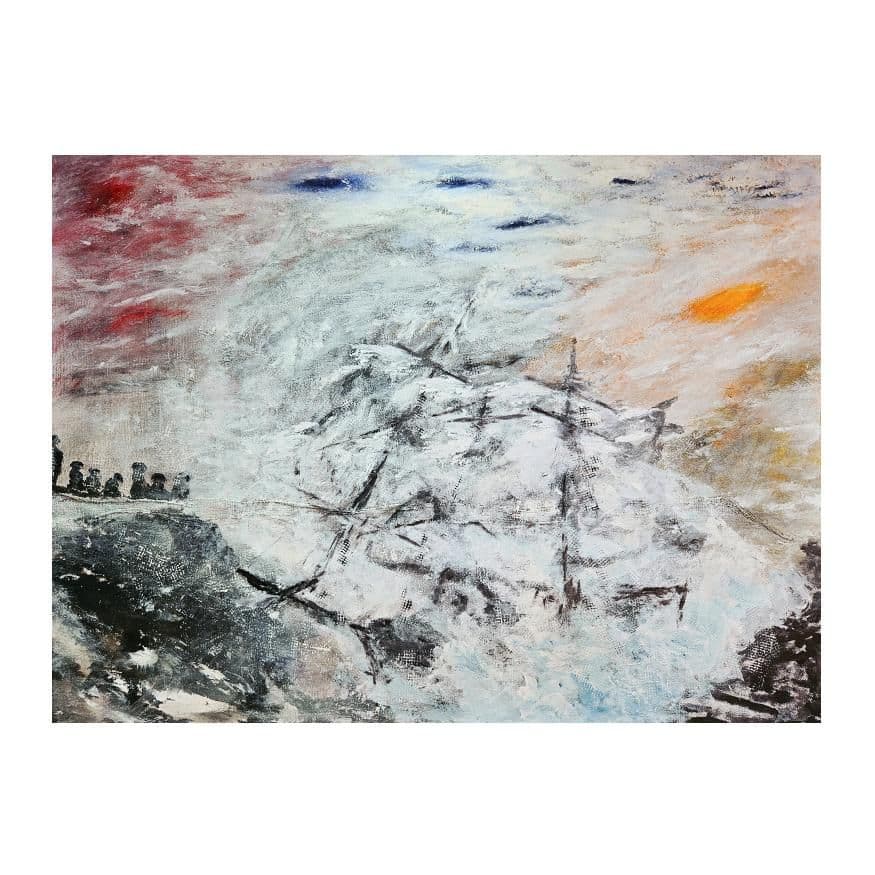 The Shipwreck | Original Painting | David Raine