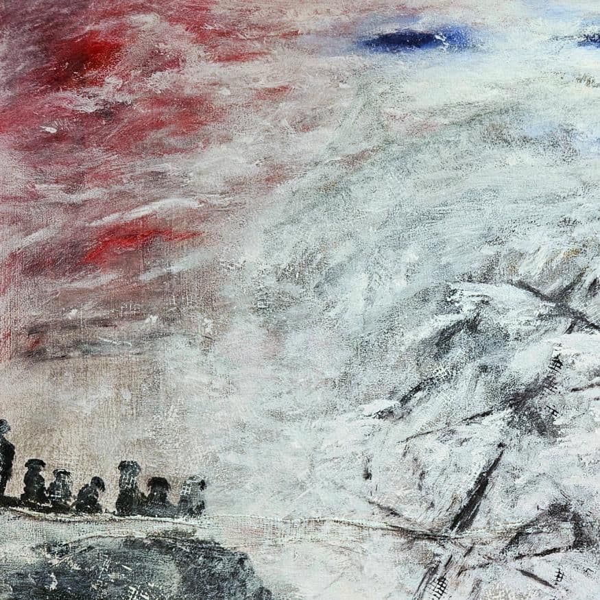 The Shipwreck | Original Painting | David Raine