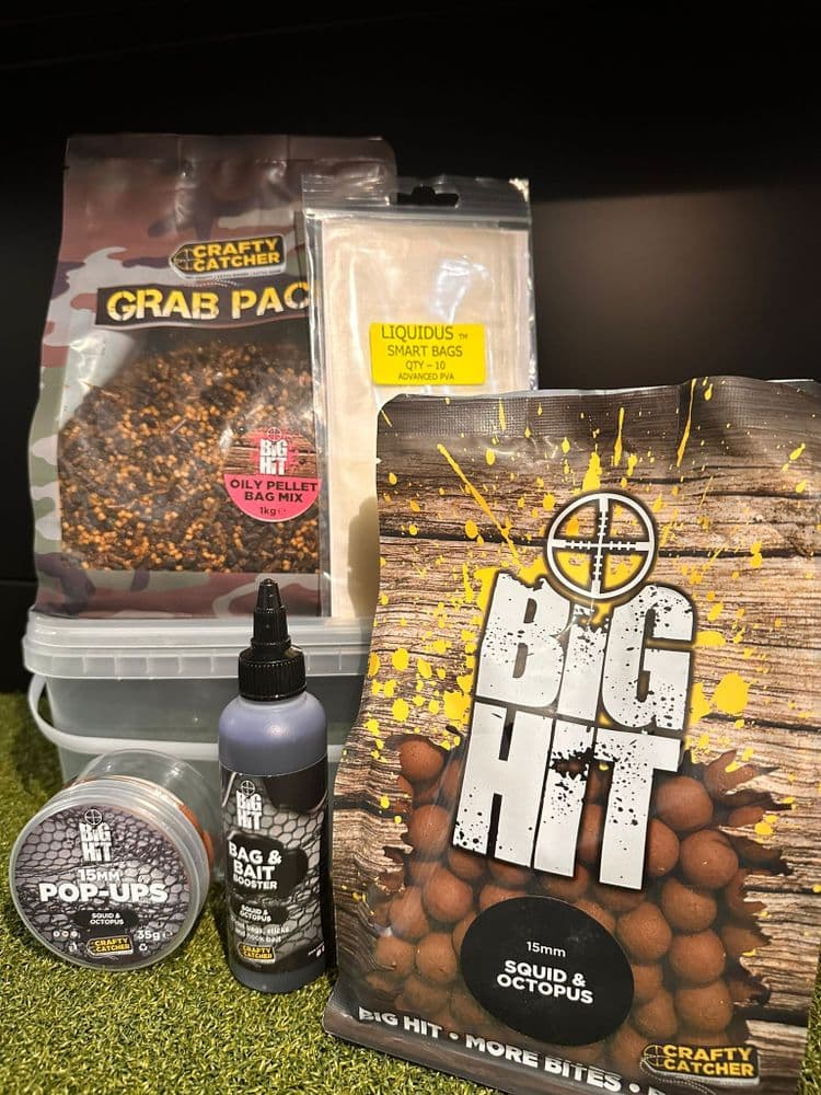Crafty Catcher Big Hit Bait Bundle Squid & Octopus