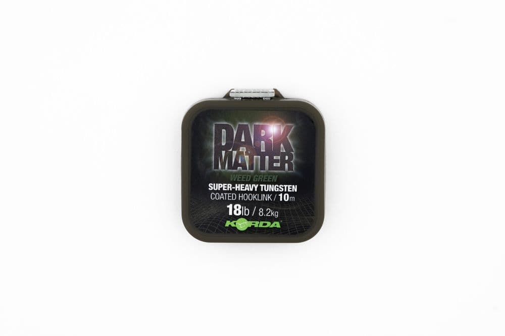 Korda Dark Matter Tungsten Coated Braid Weed Green 10m