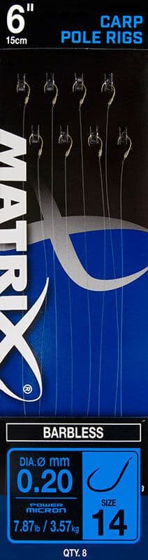 Matrix 6 Carp Pole Rigs