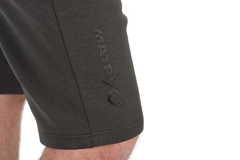 Matrix Black Edition Jogger Shorts Dark Grey / Lime