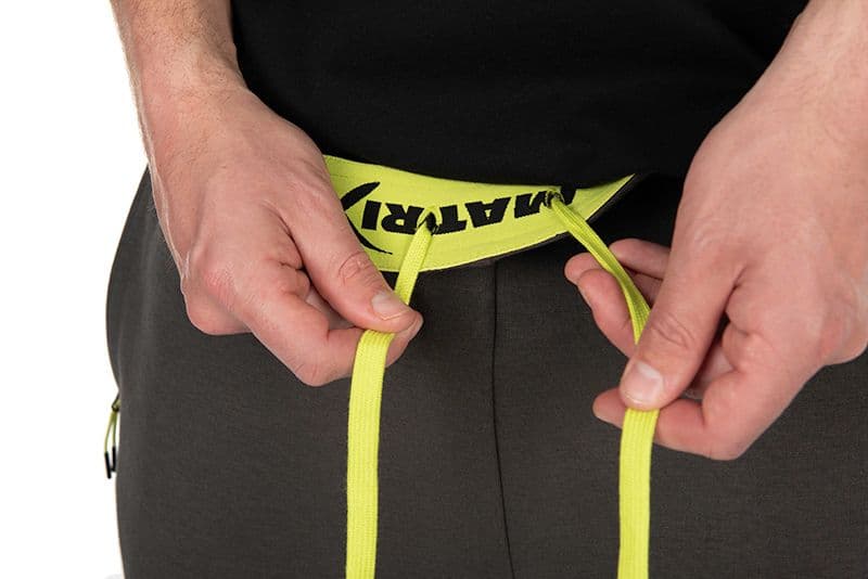 Matrix Black Edition Jogger Shorts Dark Grey / Lime