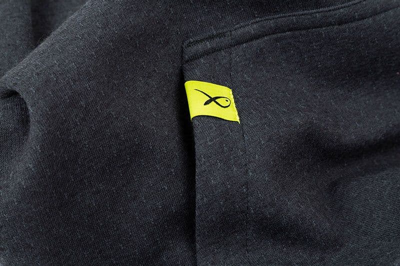 Matrix Minimal Black Marl Hoody