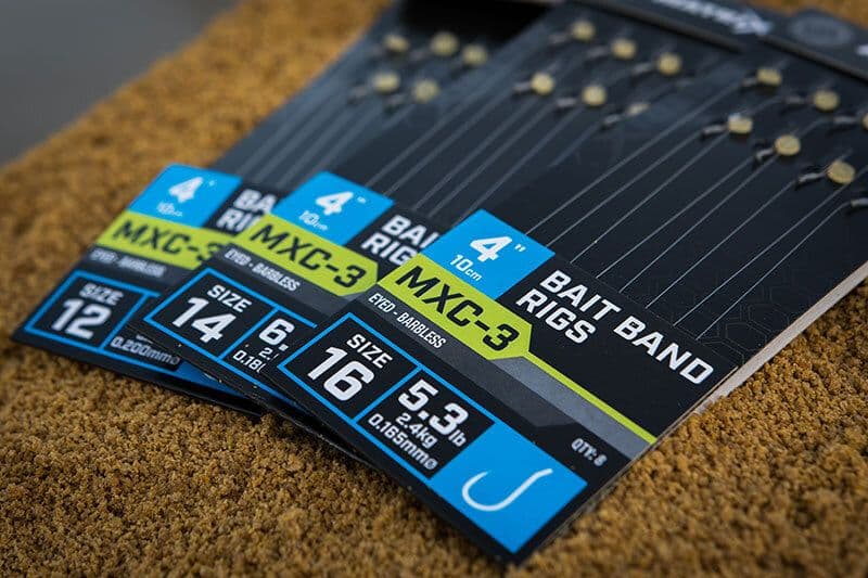 Matrix MXC-3 Bait Band Rigs 10cm/4ins