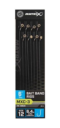 Matrix MXC-3 Bait Band Rigs 15cm/6ins