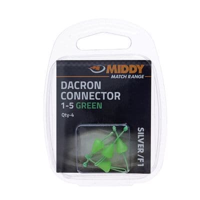 MIDDY Dacron Connectors 4pc pkt