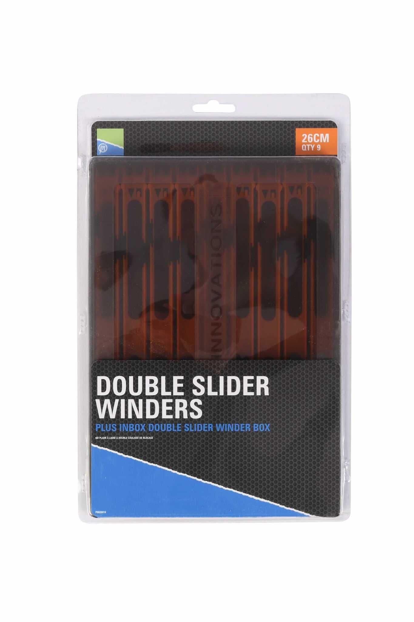 Preston Innovations Double Slider Winders 26Cm In A Box
