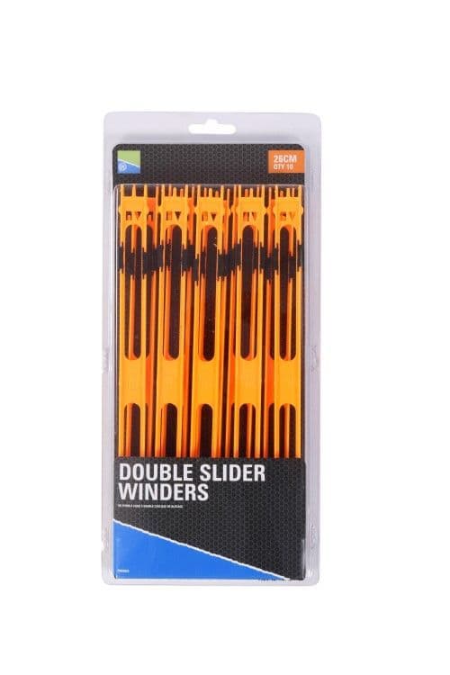 Preston Innovations Double Slider Winders 26Cm Orange