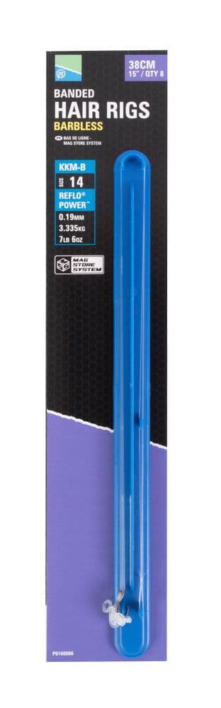 Preston Innovations Mss Rig 15" Banded Kkm-B 8 Rigs Per Stick