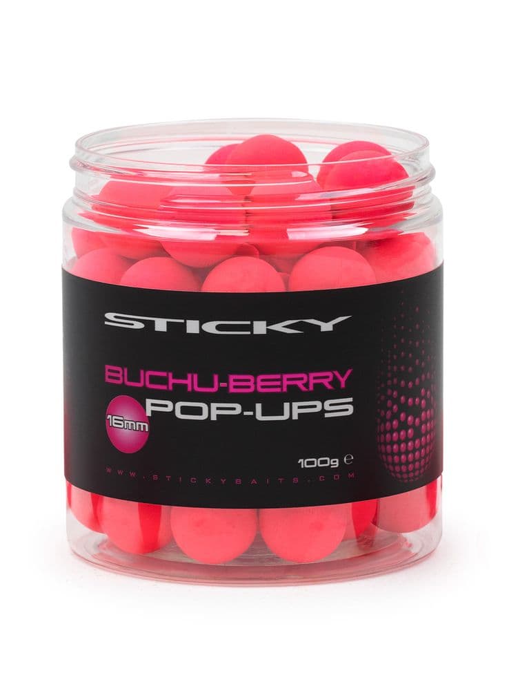 Sticky Buchu-Berry Pop-Ups 16mm 100g Pot