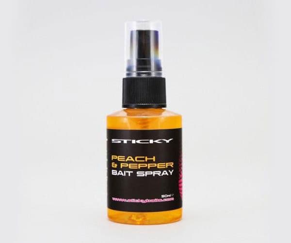 Sticky Peach & Pepper Bait Spray 50ml Spray