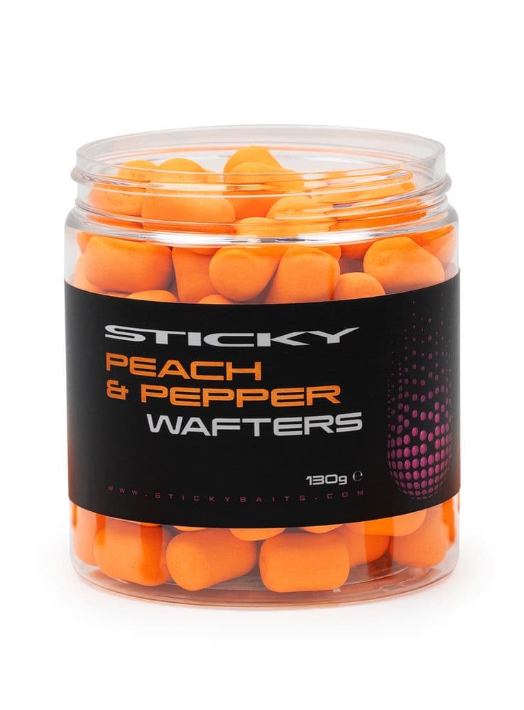 Sticky Peach & Pepper Wafters 130g Pot