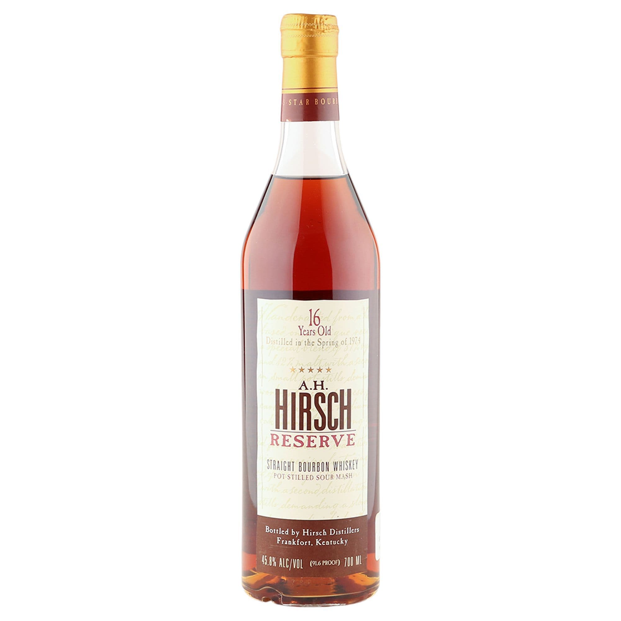 A. H. Hirsch 1974 16 Year Old Reserve Bourbon | The Whisky Vault