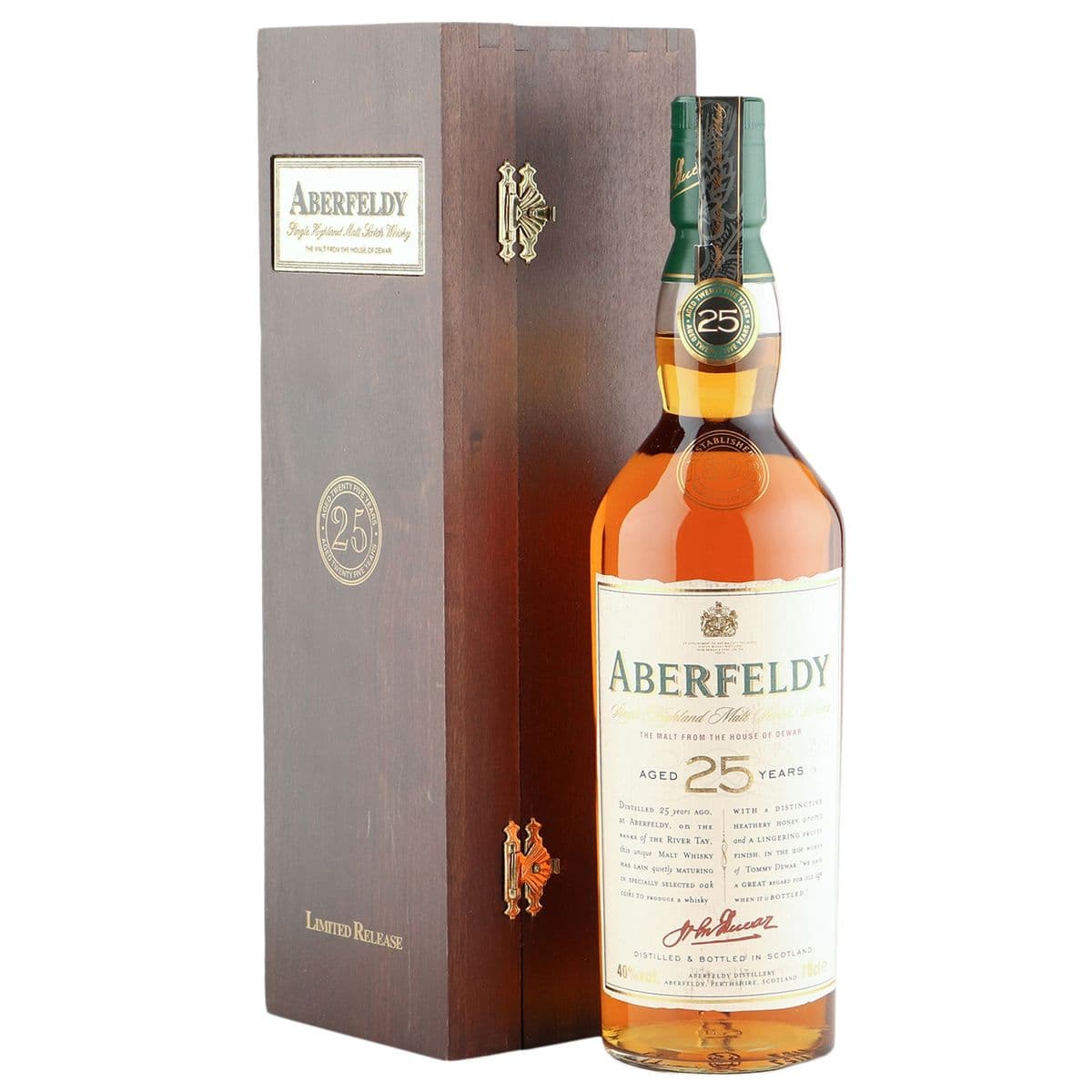 Aberfeldy 25 Year Old with Presentation Box | The Whisky Vault