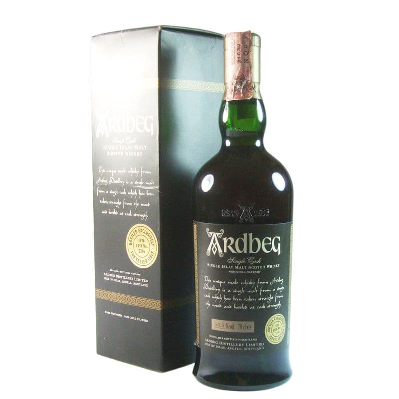 Ardbeg 1976 Single Cask Number 2396 Bottled for V E L I E R of Italy
