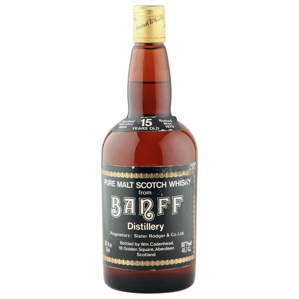 Banff 1964 15 Year Old, Cadenhead's 1979 Dumpy Bottling | The Whisky Vault