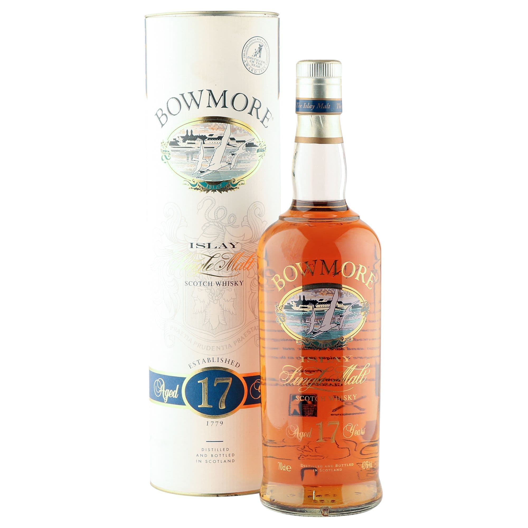 Bowmore 17 Year Old, Screen Printed Label | The Whisky Vault