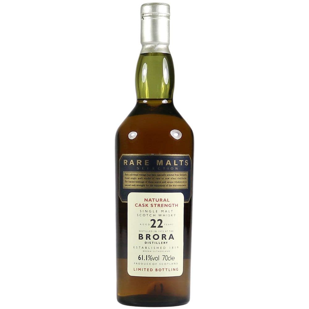 Brora 1972 22 Year Old, 61.1% ABV, Rare Malts | The Whisky Vault