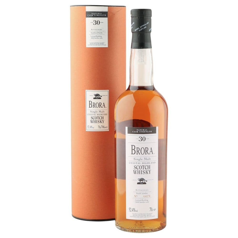 Brora 30 Year Old, Natural Cask Strength 2002 | The Whisky Vault