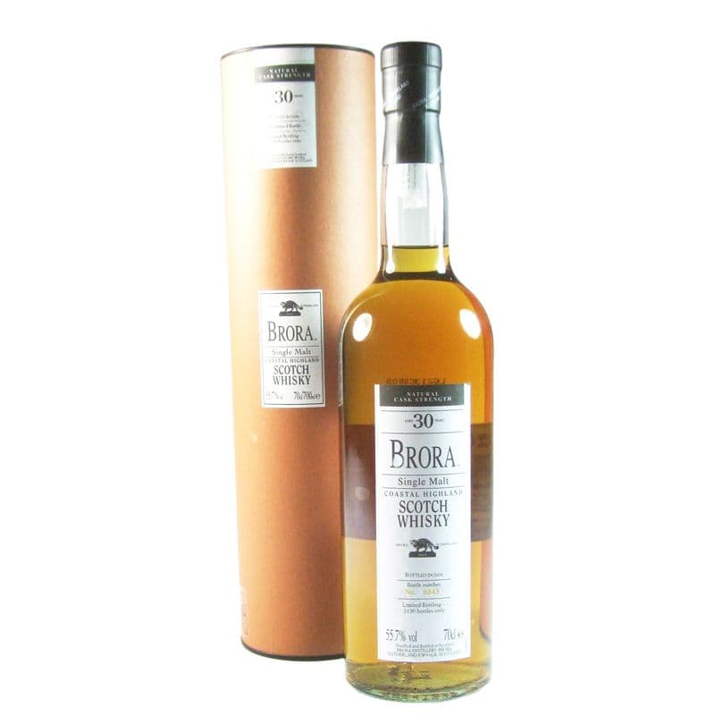 Brora 30 Year Old Natural Cask Strength 2006 Bottling with Tube