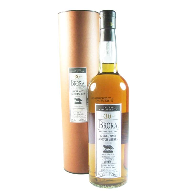 Brora 30 Year Old | Natural Cask Strength | 2007 | The Whisky Vault