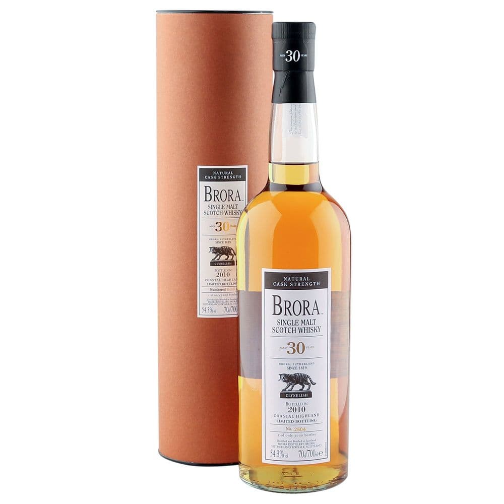 Brora 30 Year Old, Natural Cask Strength 2010 | The Whisky Vault