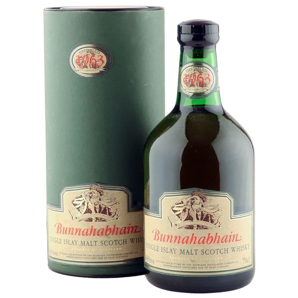 Bunnahabhain 1963, Vintage Dumpy 1997 Bottling with Tube | The Whisky Vault