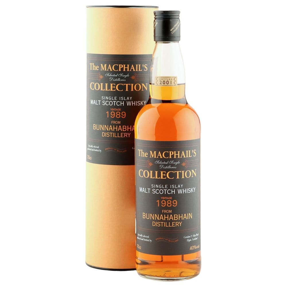 Bunnahabhain 1989, Gordon & MacPhail 2001 Bottling - The MacPhail's ...