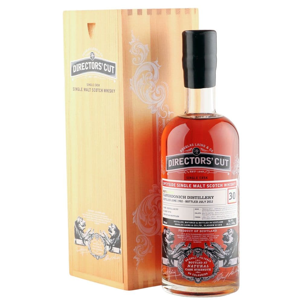 Caperdonich 1982 30 Year Old, Douglas Laing's Directors' Cut | The ...