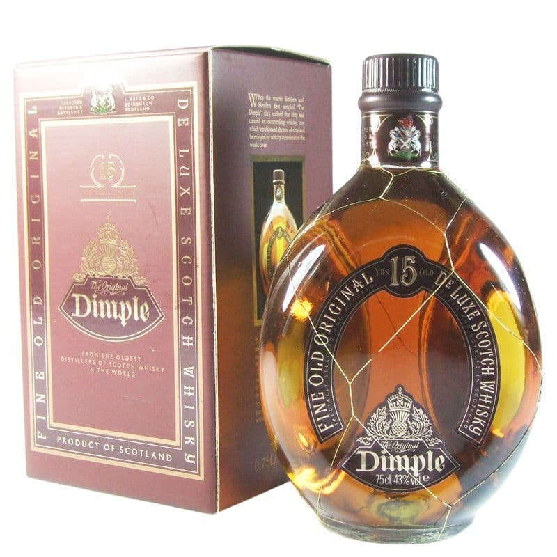 Dimple 15 Year Old Blended Whisky with Box