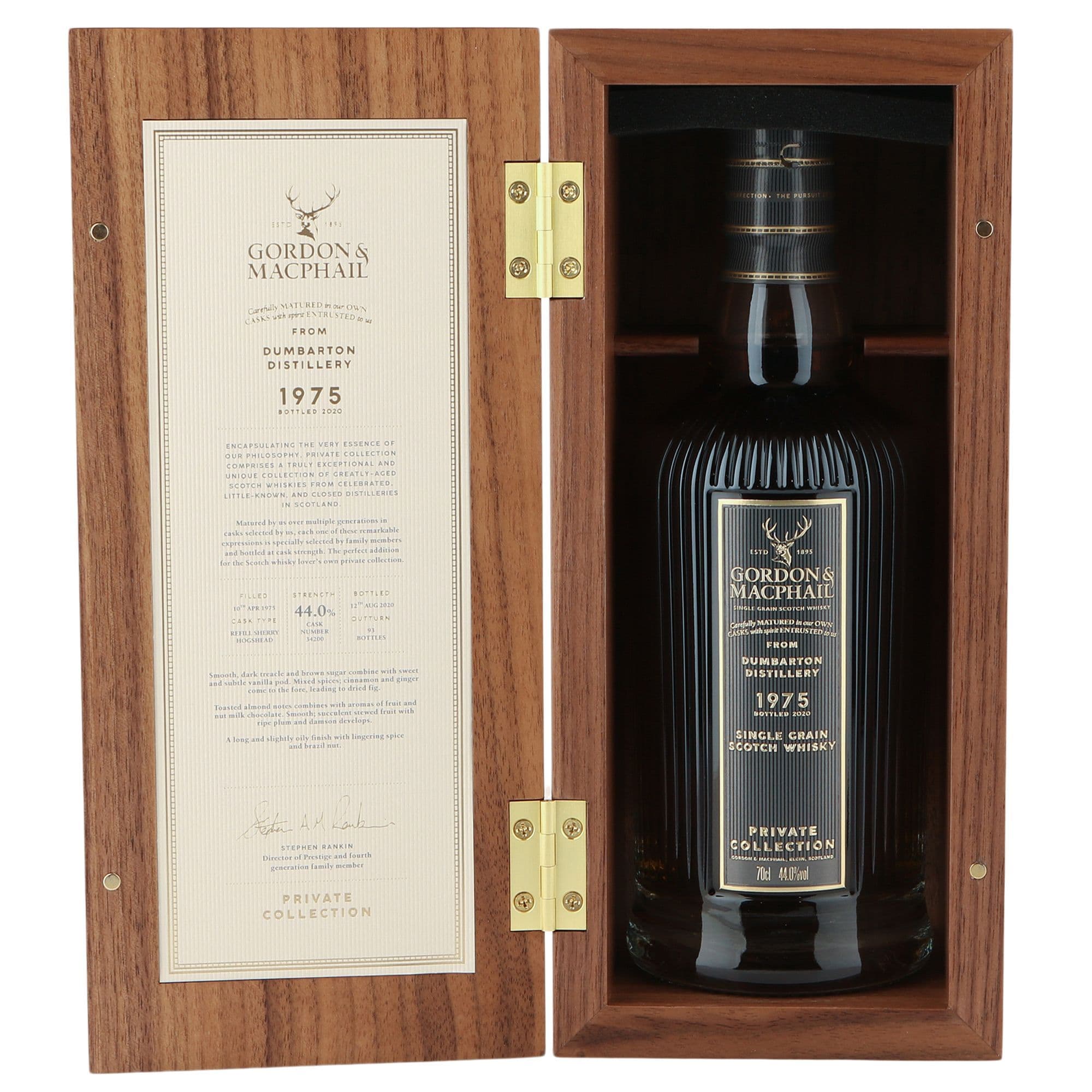 Dumbarton 1975 45 Year Old, Private Collection | The Whisky Vault
