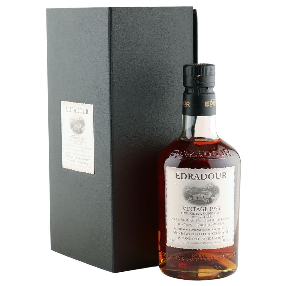 Edradour 1973 30 Year Old, Vintage 2003 Bottling - Sherry Cask #97 ...