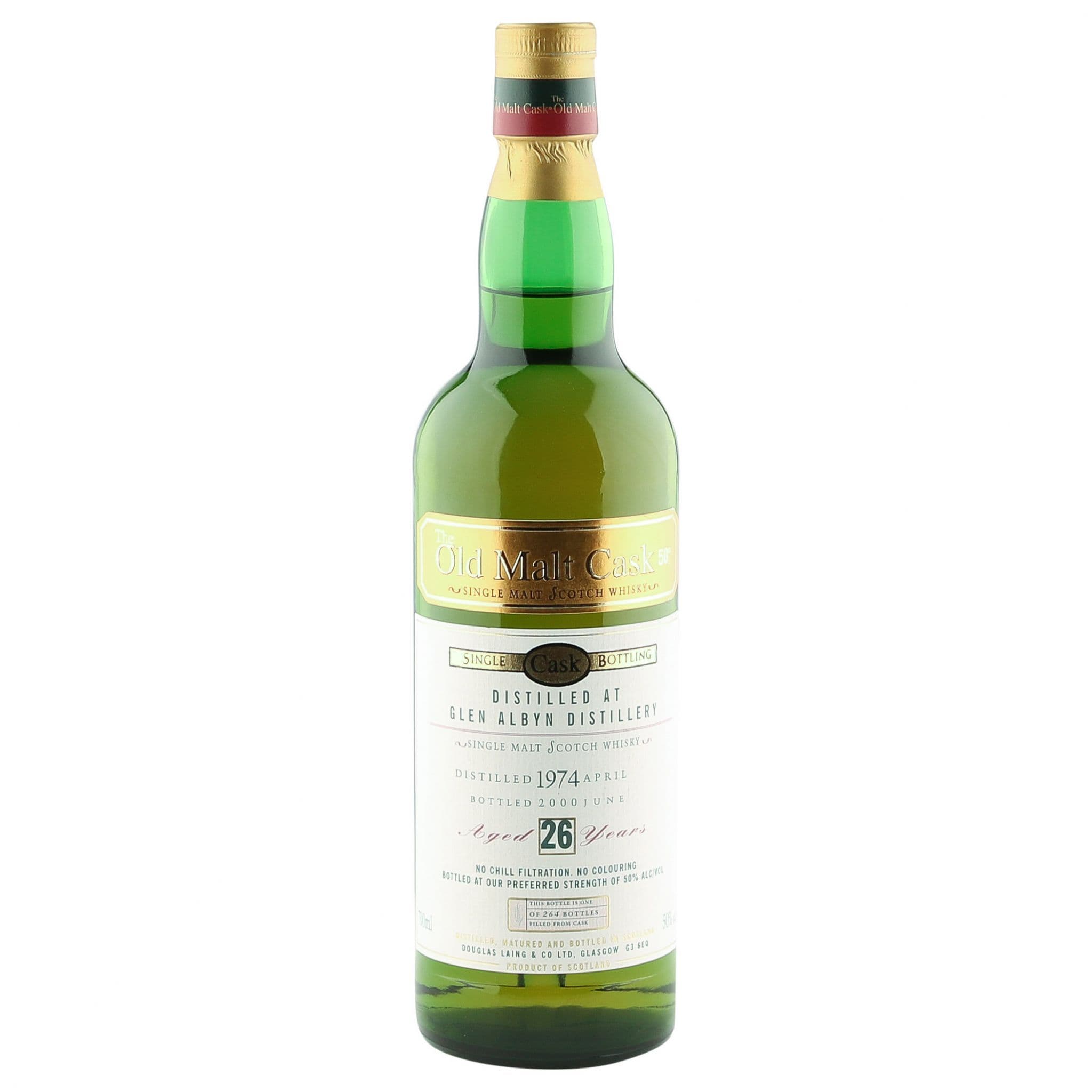 Glen Albyn 1974 26 Year Old, The Old Malt Cask 2000 | The Whisky Vault