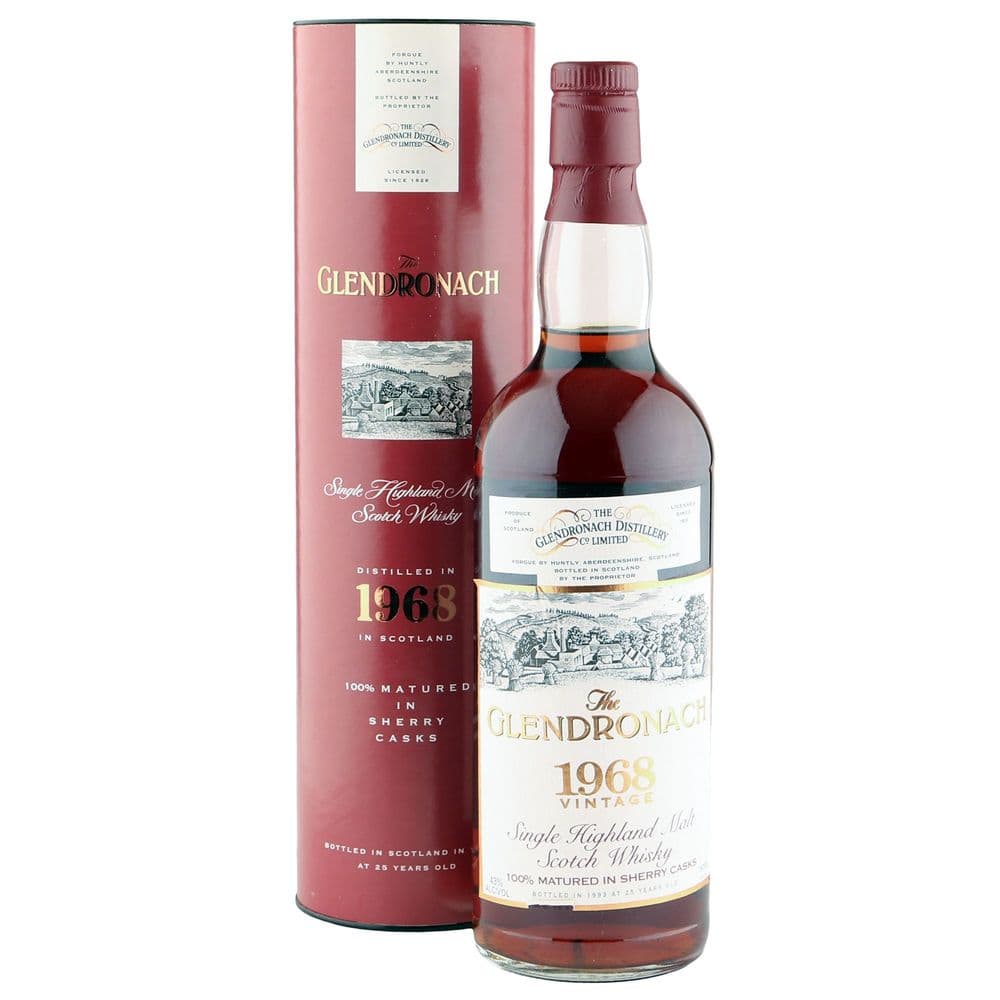 Glendronach 1968 25 Year Old, Sherry Cask | The Whisky Vault