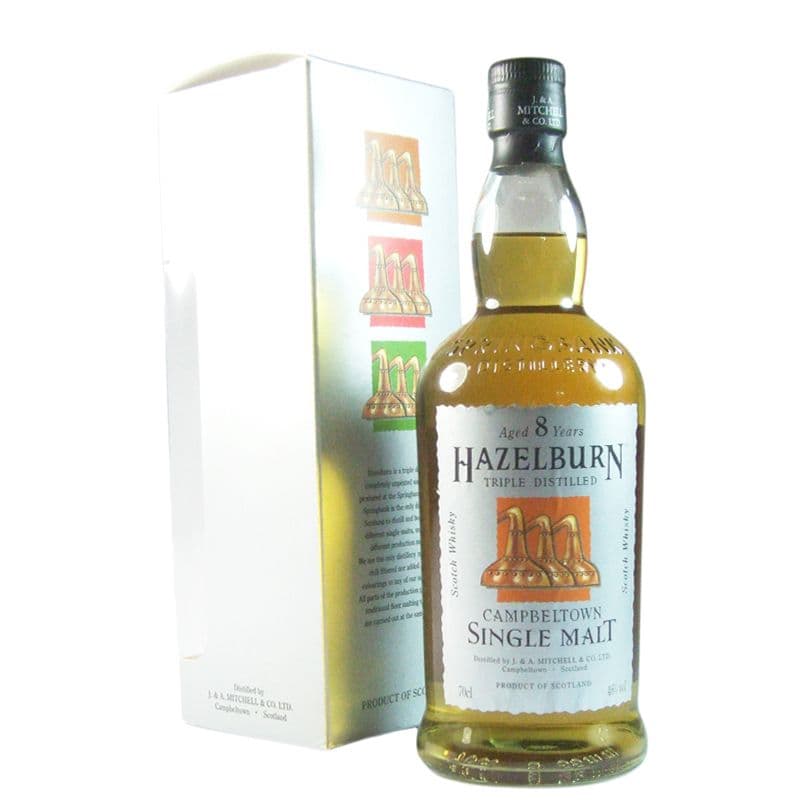 Hazelburn 8 Year Old Triple Distilled OB with Carton