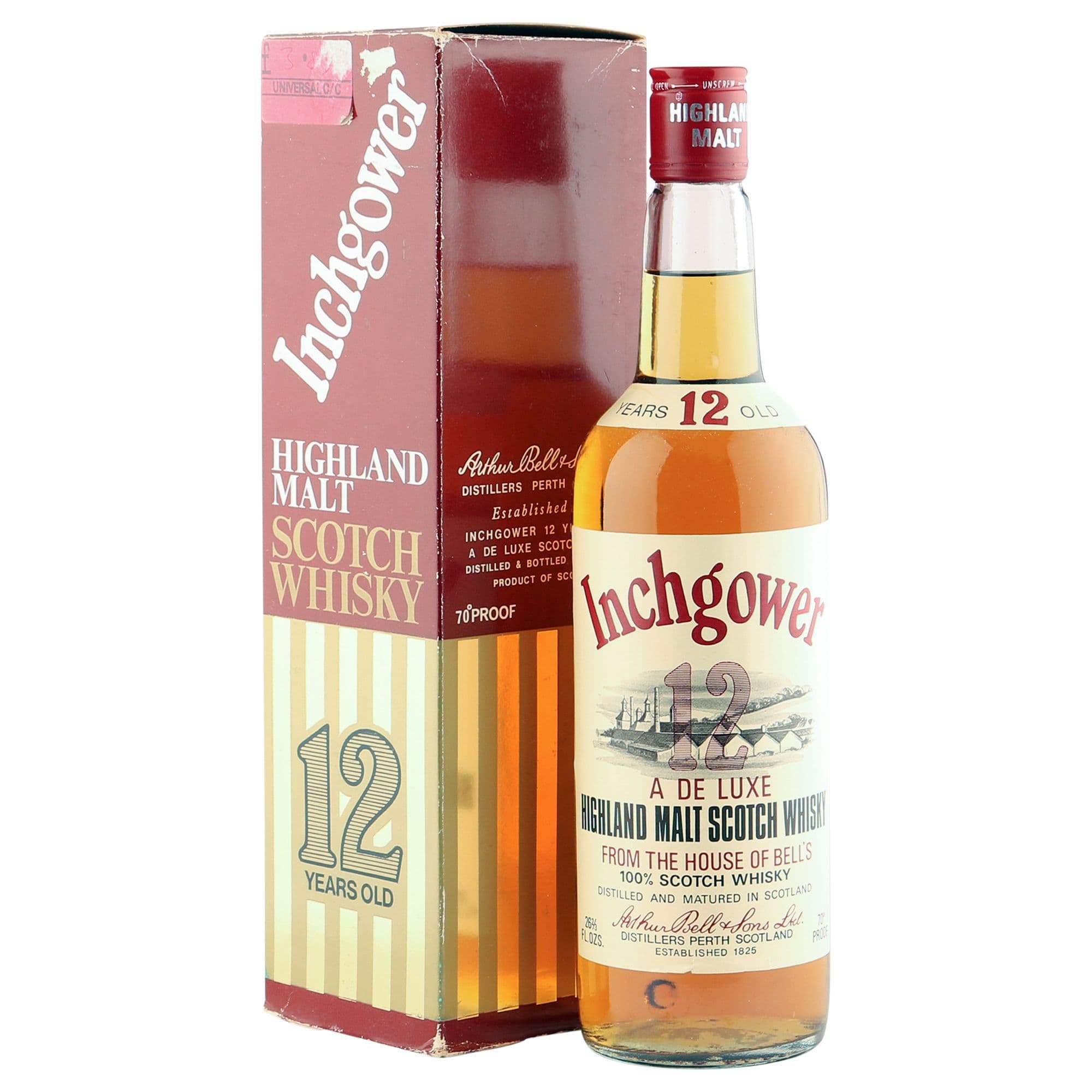 Inchgower 12 Year Old, Seventies Bottling with Box | The Whisky Vault