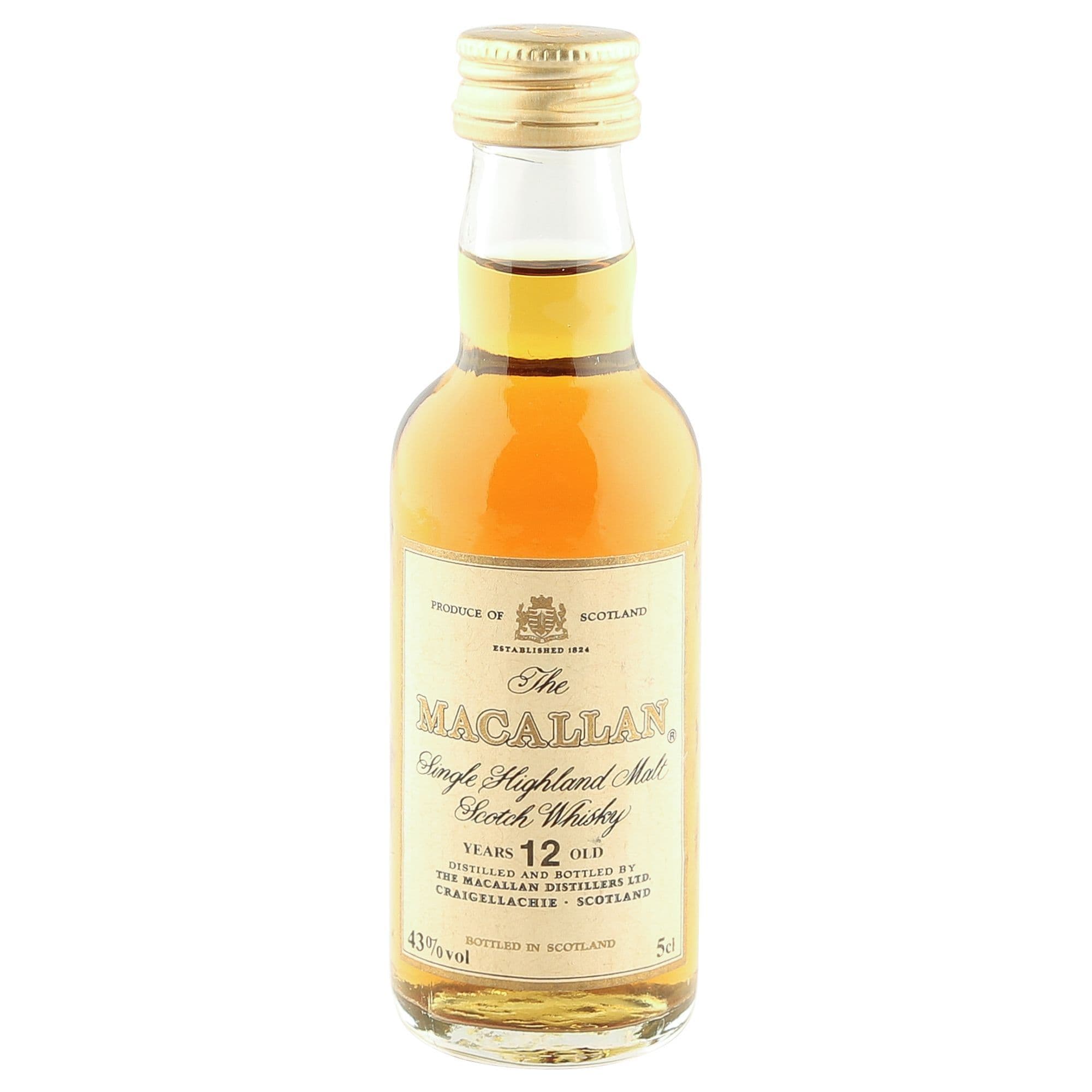 Macallan 12 Year Old, Litre Bottling with Box | The Whisky Vault