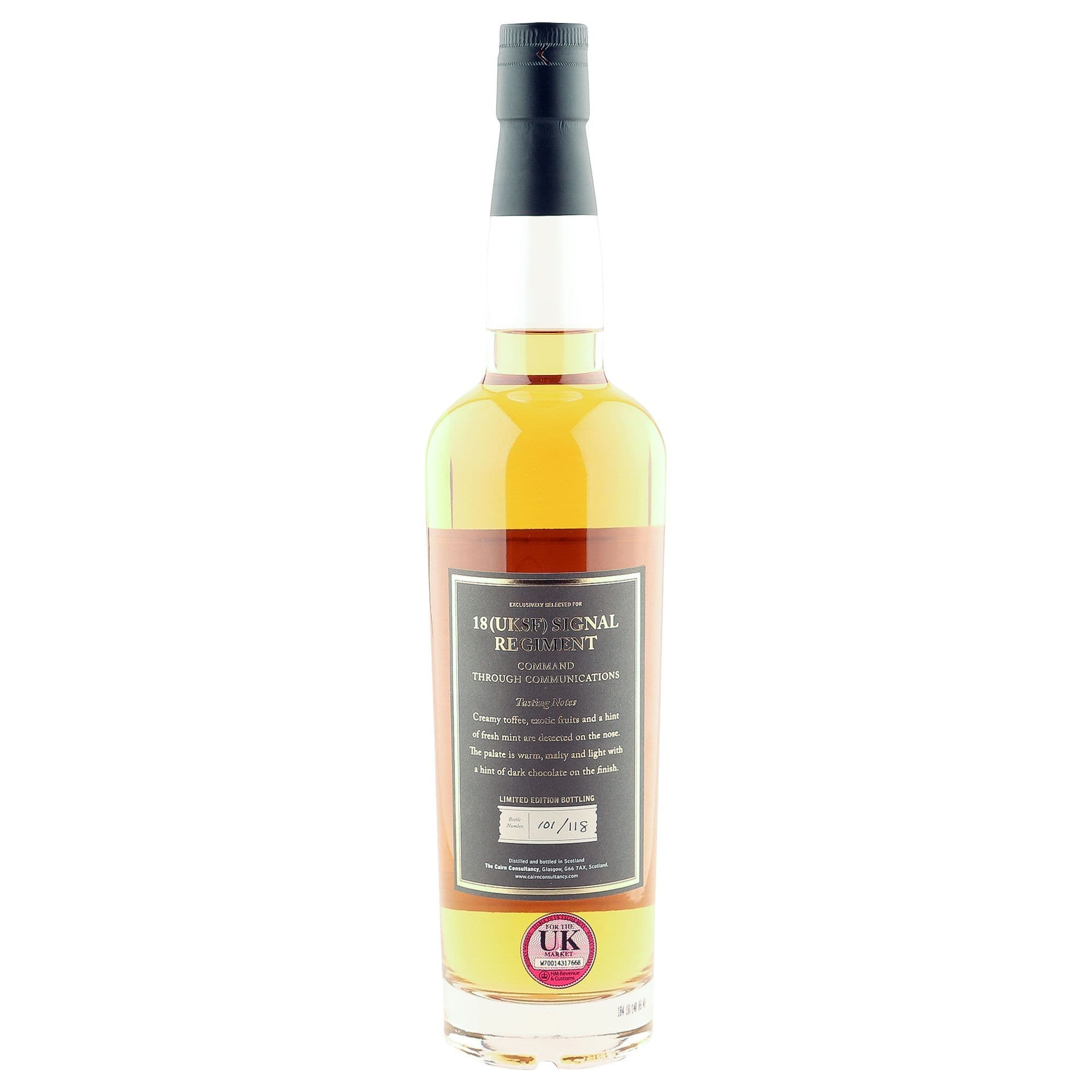 Macallan 18 Year Old, 18 (UKSF) Signal Regiment | The Whisky Vault