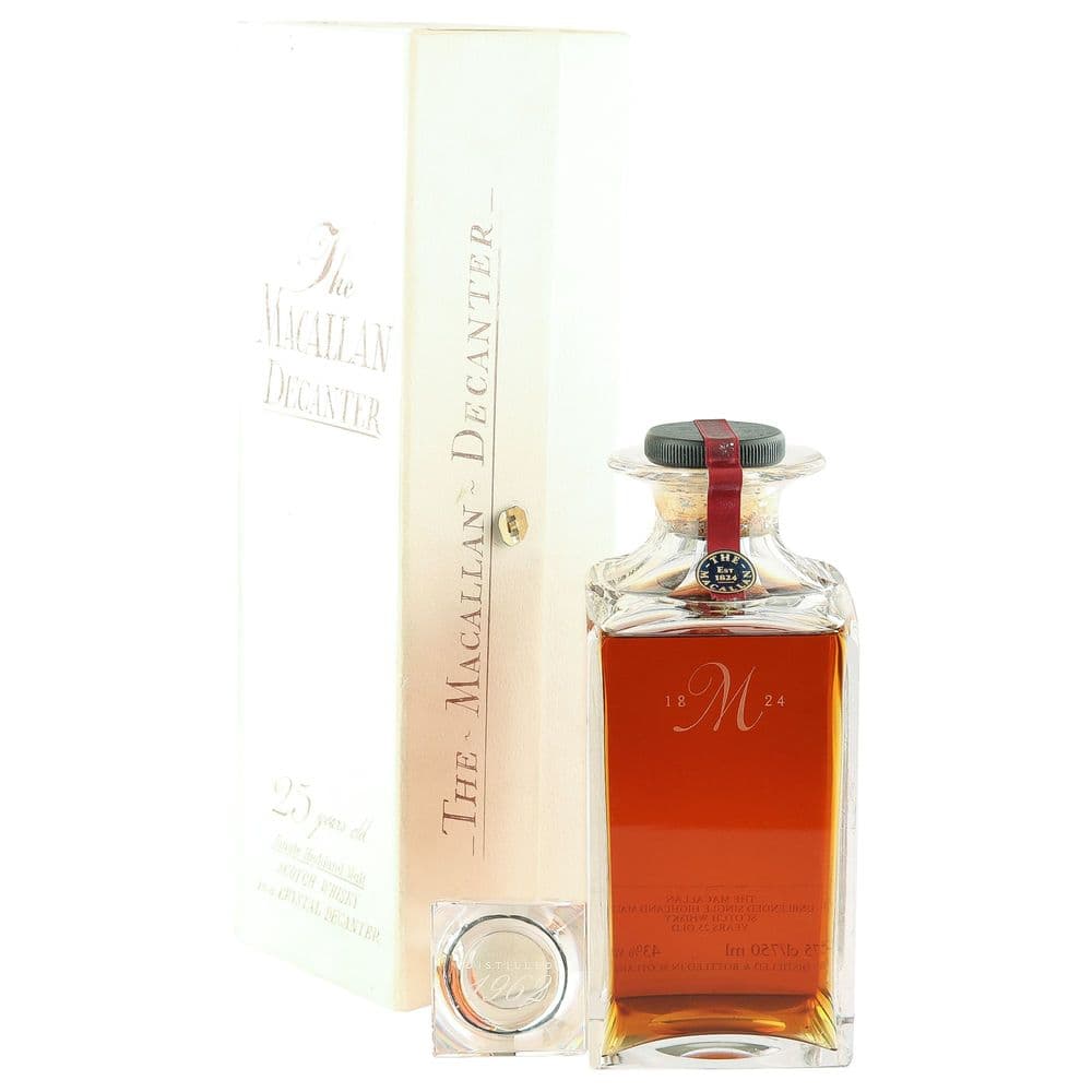 Macallan 1962 25 Year Old, Crystal Decanter | The Whisky Vault