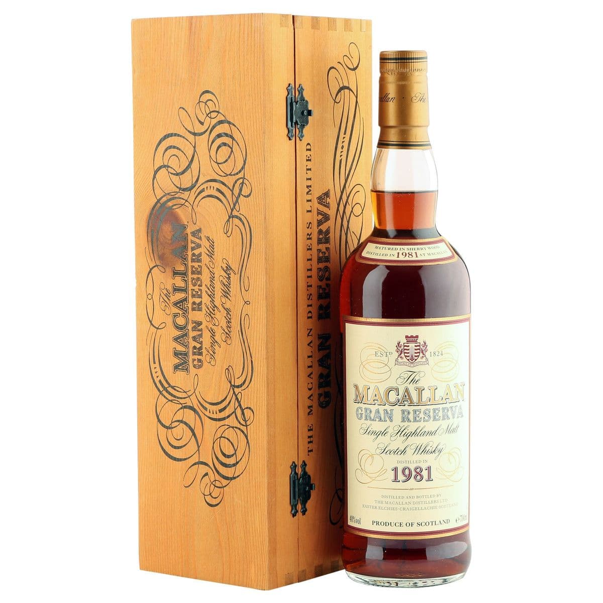 Macallan 1981 18 Year Old Gran Reserva | The Whisky Vault