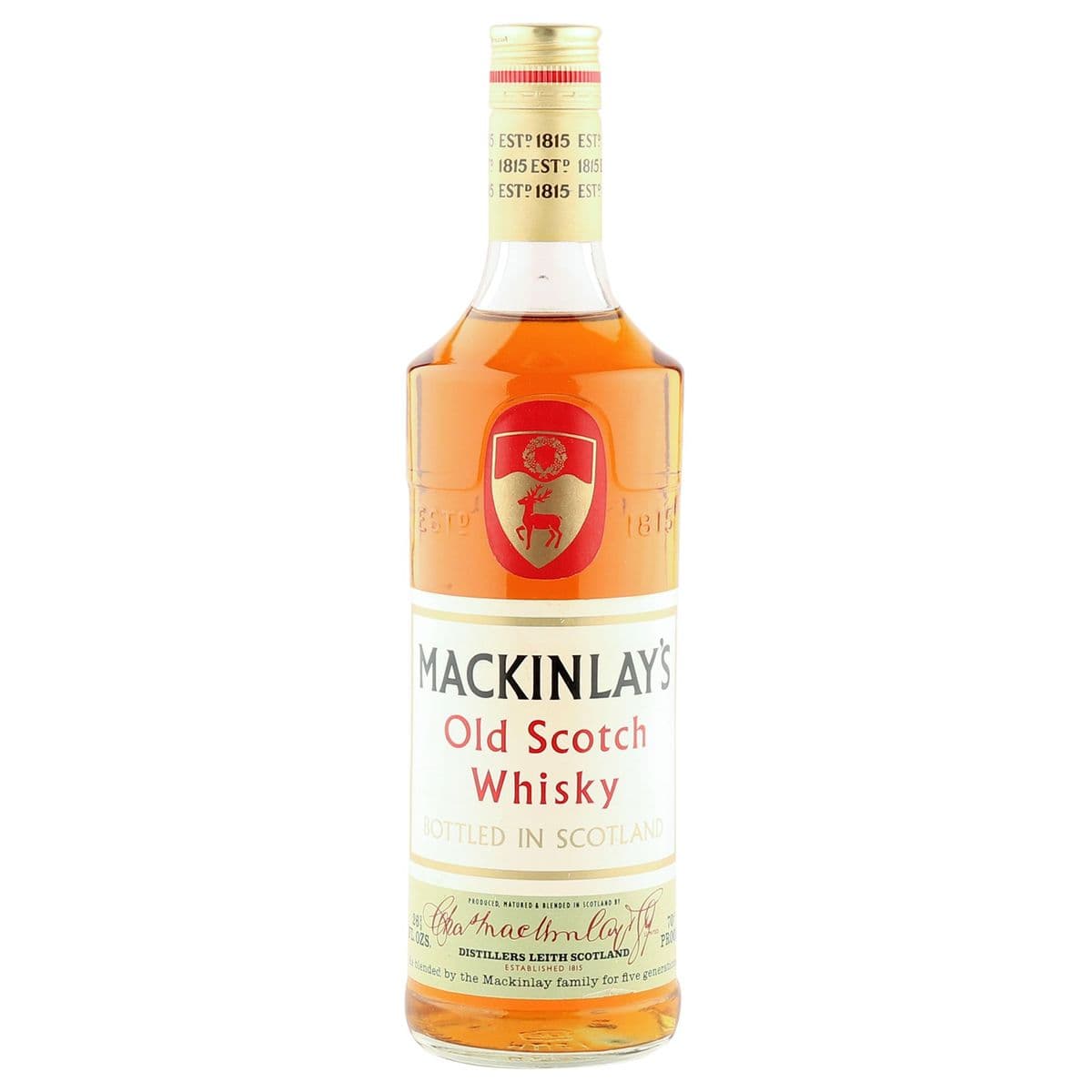 Mackinlay's Old Blended Scotch Whisky | The Whisky Vault
