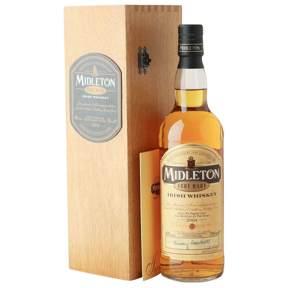 Midleton Very Rare Irish Whiskey, 2004 Bottling with Wooden Box | The ...