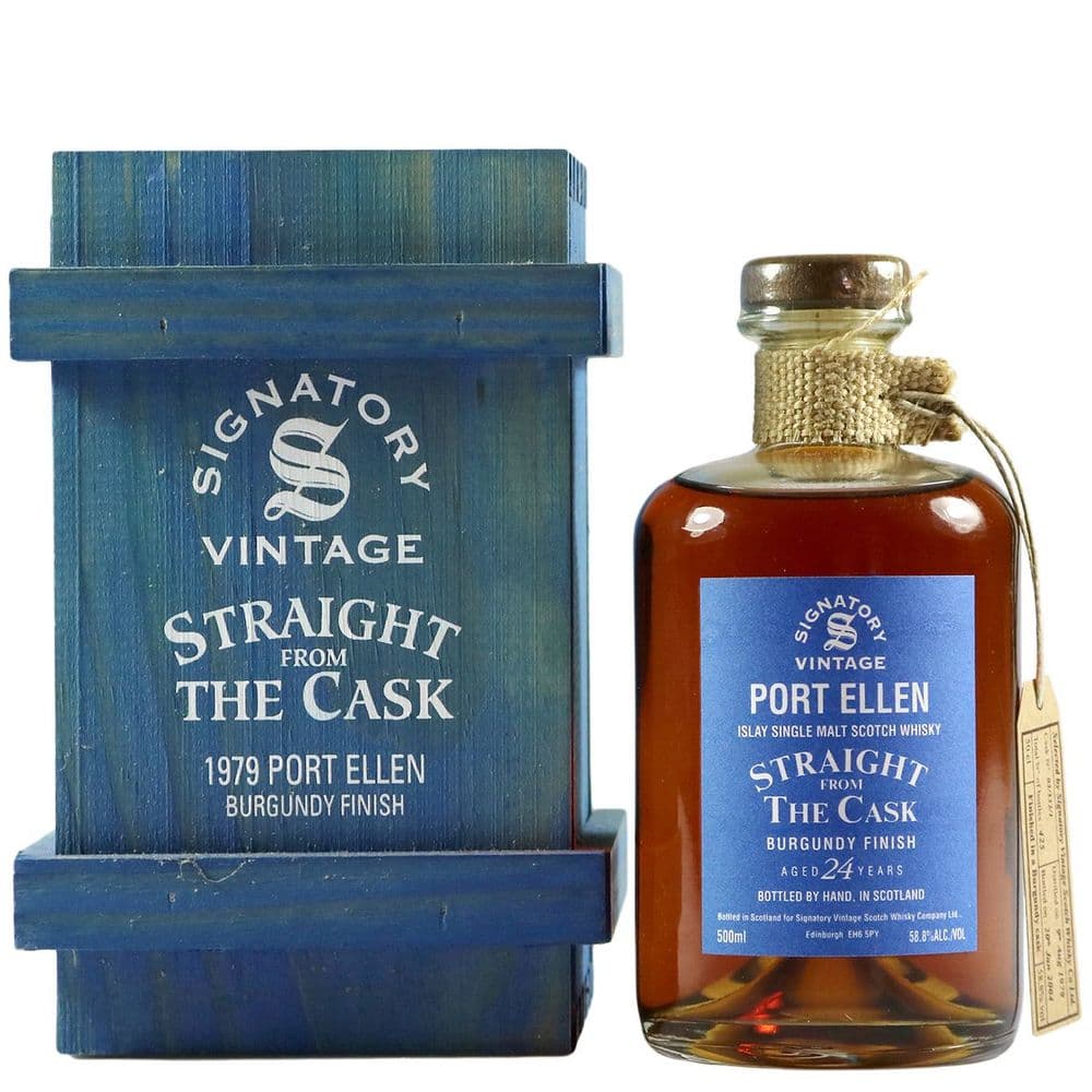 Port Ellen 1979 24 Year Old, Signatory Vintage | The Whisky Vault