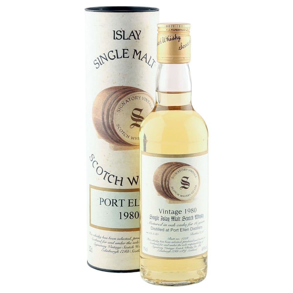 Port Ellen 1980 16 Year Old, Signatory Vintage 35cl | The Whisky Vault