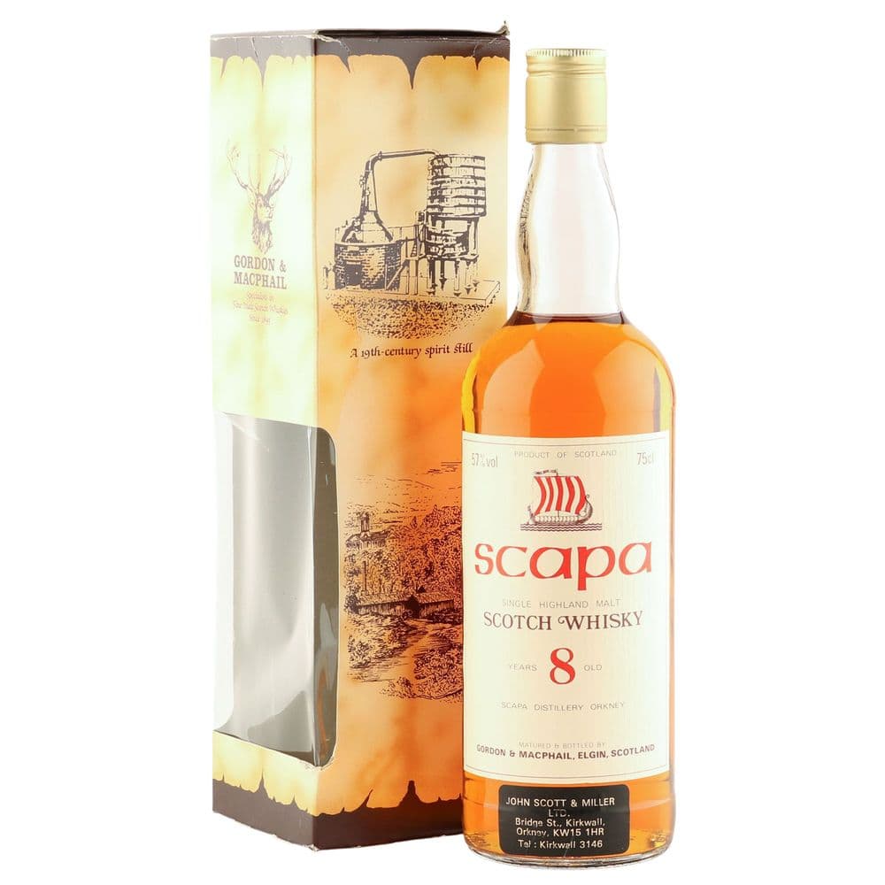 Scapa 8 Year Old, Gordon & MacPhail 100 Proof Eighties Bottling | The Whisky Vault