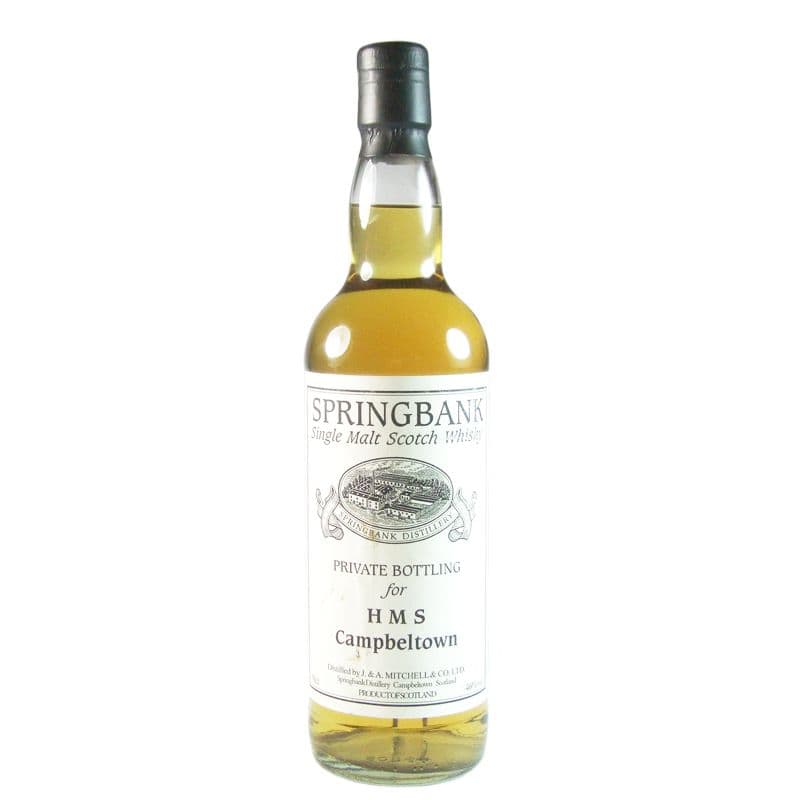 Springbank HMS Campbeltown Private Bottling | The Whisky Vault