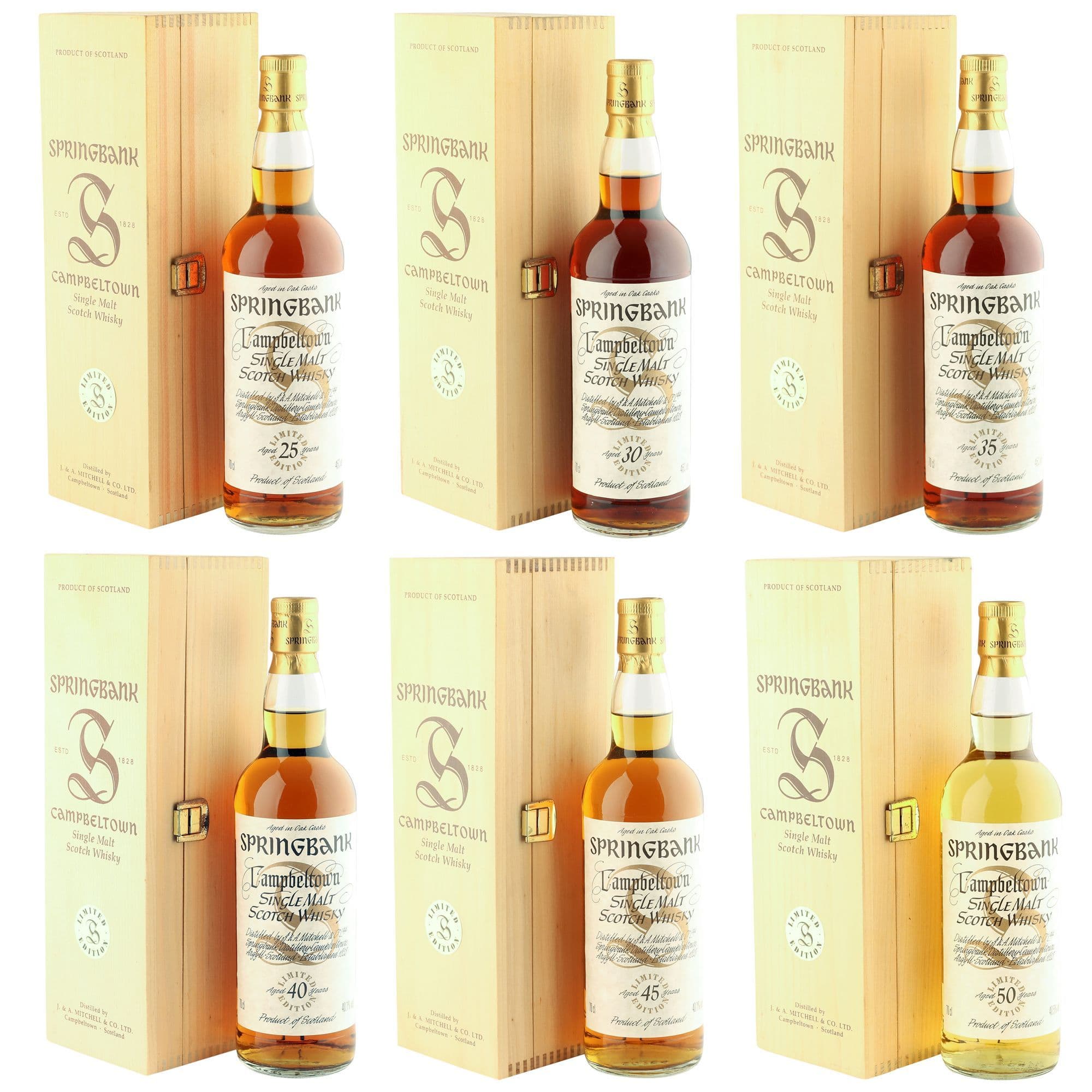 Springbank Millennium Edition, Complete Collection | The Whisky Vault
